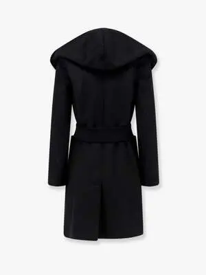 Max Mara Rialto Camel Hair Coat - Black