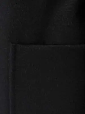 Max Mara Rialto Camel Hair Coat - Black