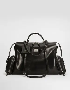 Dolce & Gabbana Vittoria Calfskin Bag - Black
