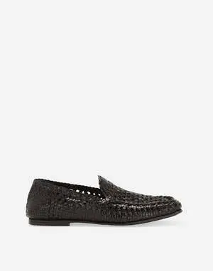 Dolce & Gabbana Textured Loafers For Men
