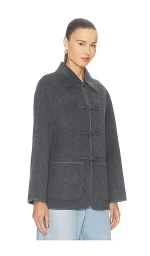 RÓHE Double Faced Wool Pankou Closure Jacket