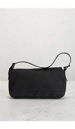 FWRD RENEW Fendi Zucca Baguette Shoulder Bag