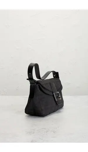 FWRD RENEW Fendi Zucca Baguette Shoulder Bag