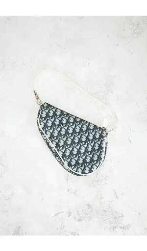 FWRD RENEW Dior Diorissimo Pochette Saddle Bag