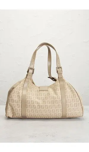 FWRD RENEW Fendi Zucchino Shoulder Bag
