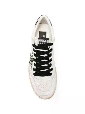 GOLDEN GOOSE Ballstar Zebra-print Sneakers