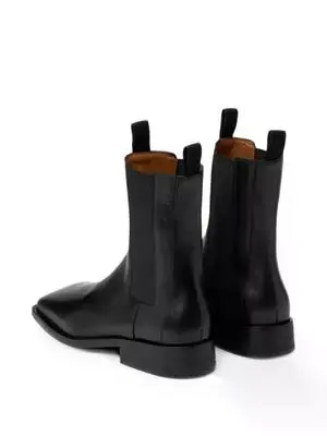 Marsèll Square-toe Leather Chelsea Boots
