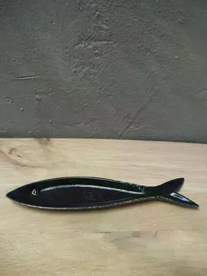 CU I SEEYOU Small Fish-shaped Serving Dish - Black