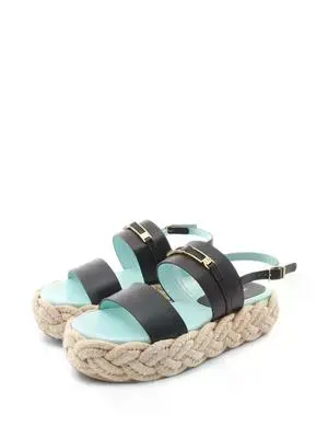 Sergio Rossi Logo Sandals For Women