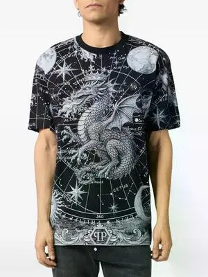 Philipp Plein Zodiac-print T-shirt