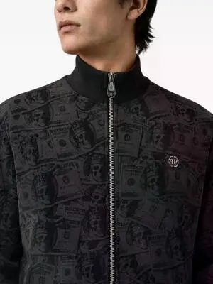 Philipp Plein Dollar-print Tracksuit Jacket