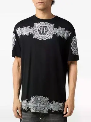 Philipp Plein Baroque Rhinestone-embellished T-shirt
