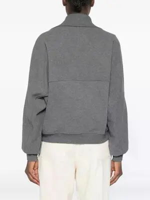 Brunello Cucinelli Logo-embroidered Zip-up Hoodie