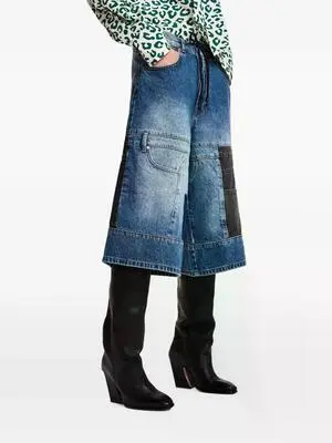 Essentiel Antwerp Patchwork Baggy Shorts