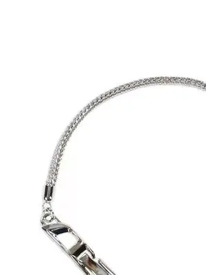DIESEL® Sterling Pearl Chain Bracelet - Silver