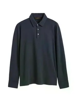 SLOWEAR Zanone Interlock-cotton Polo Shirt - Blue