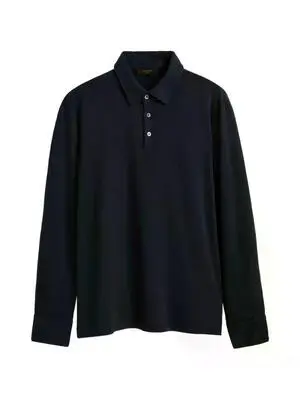 SLOWEAR Zanone Interlock-cotton Polo Shirt - Blue