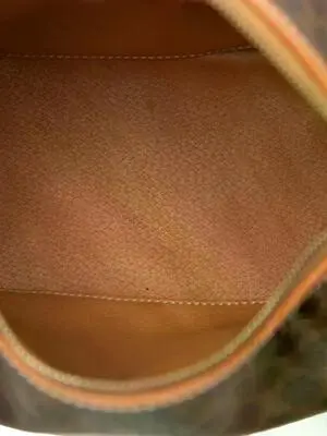 Celine 20th Century Macadam Coated Canvas Handbag