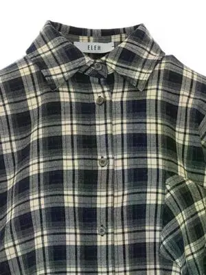 ELE Check-print Shirt