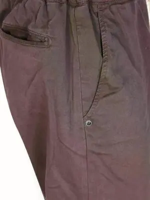 WHITE SAND Belted Gabardine Trousers