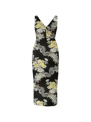 Erdem Jacquard Midi Dress