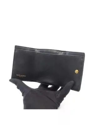 Saint Laurent 2000s Monogram Trifold Wallet
