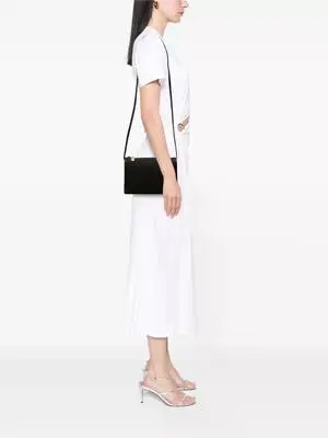 Dior 20th Century Diorissimo Trotter Canvas Crossbody Bag - Black