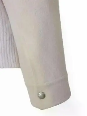 Peserico Ribbed-knit Panelled Jacket