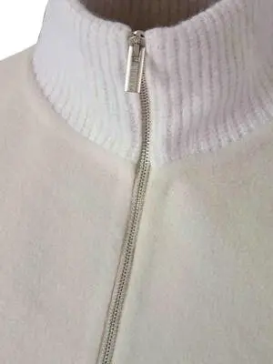 Peserico Ribbed-knit Panelled Jacket