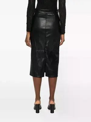 Dixie High-waisted Panelled Midi Skirt
