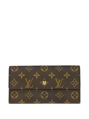 LOUIS VUITTON 2008 Portefeuille International Wallet - Brown