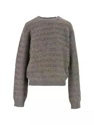 Fabiana Filippi Sequin-embellished Striped Pullover
