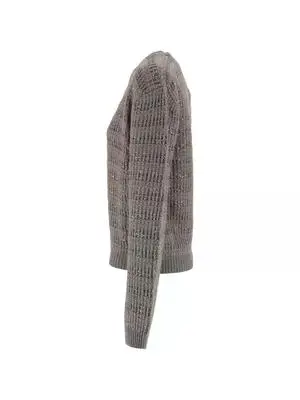 Fabiana Filippi Sequin-embellished Striped Pullover