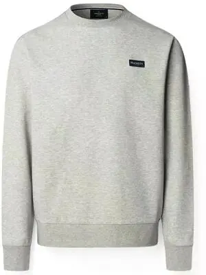 HACKETT LONDON Branded Badge Crew-neck Sweater
