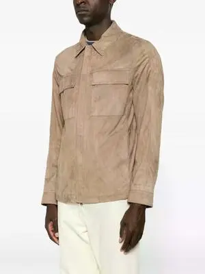 Paul & Shark Suede Panelled Jacket