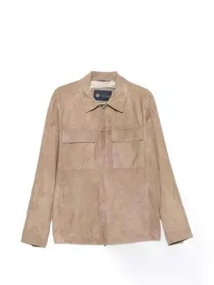 Paul & Shark Suede Panelled Jacket