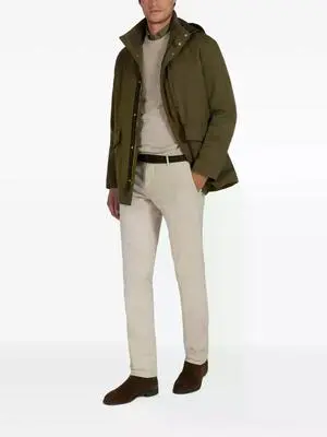 SLOWEAR Zanone Crew-neck Slim-fit Sweater - Neutrals