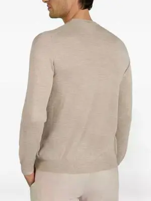SLOWEAR Zanone Crew-neck Slim-fit Sweater