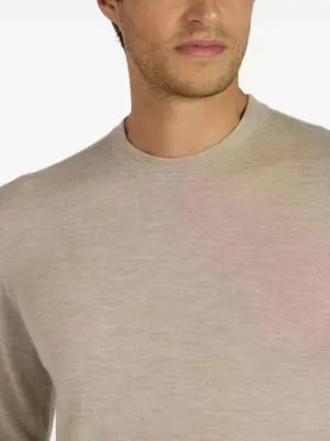 SLOWEAR Zanone Crew-neck Slim-fit Sweater