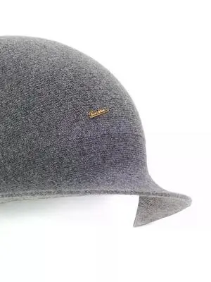 Borsalino Angelina Logo-plaque Cloche Hat