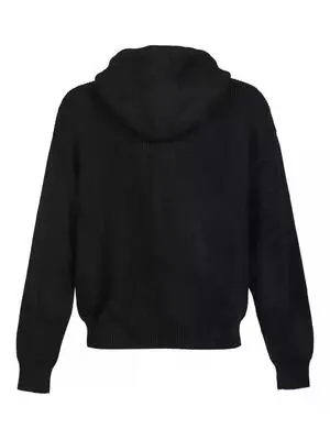 EZR Ribbed-knit Hoodie