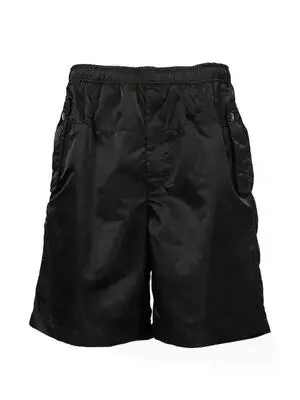 TOGA TOO Elasticated-waistband Shorts - Black