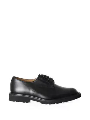 TRICKER'S Daniel Lace-up Leather Derby Shoes - Black