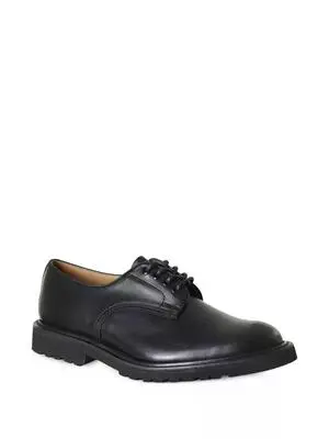TRICKER'S Daniel Lace-up Leather Derby Shoes - Black