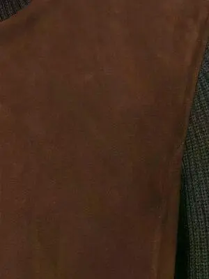 BARBA NAPOLI Panelled Leather Jacket