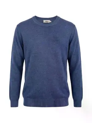 Altea Crew-neck Wool Sweater - Blue