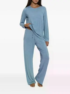 Hanro Natural Elegance Long-sleeve Pyjama Top