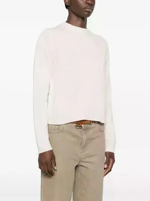 I BLUES Ribbed-trim Sweater