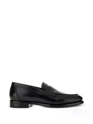 Santoni Colin Leather Loafers