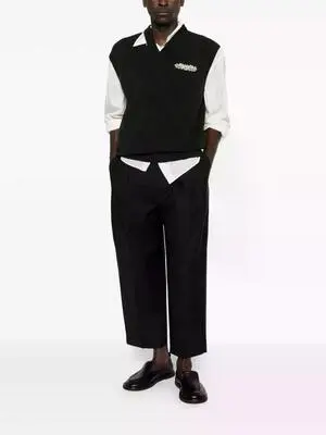 Simone Rocha Embellished V-neck Waistcoat